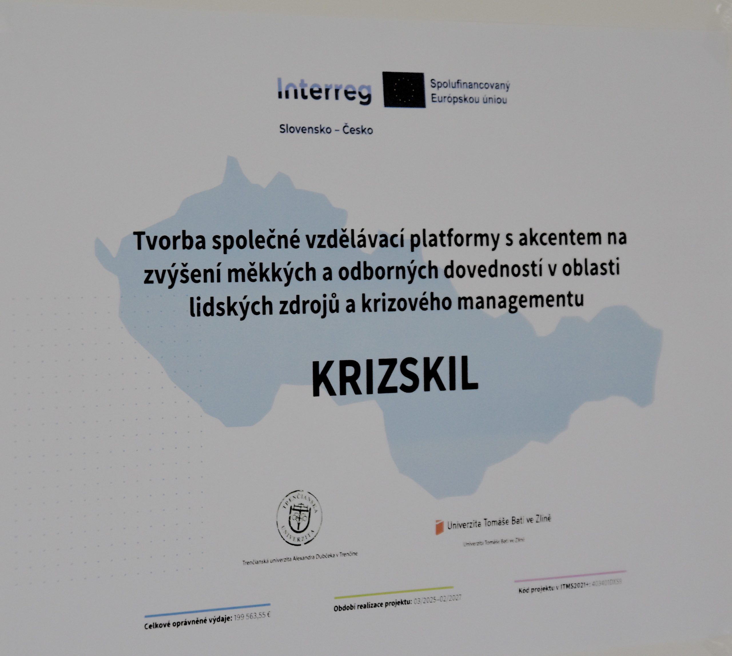 KRIZSKIL: Společná česko-slovenská vzdělávací platforma pro krizový ...