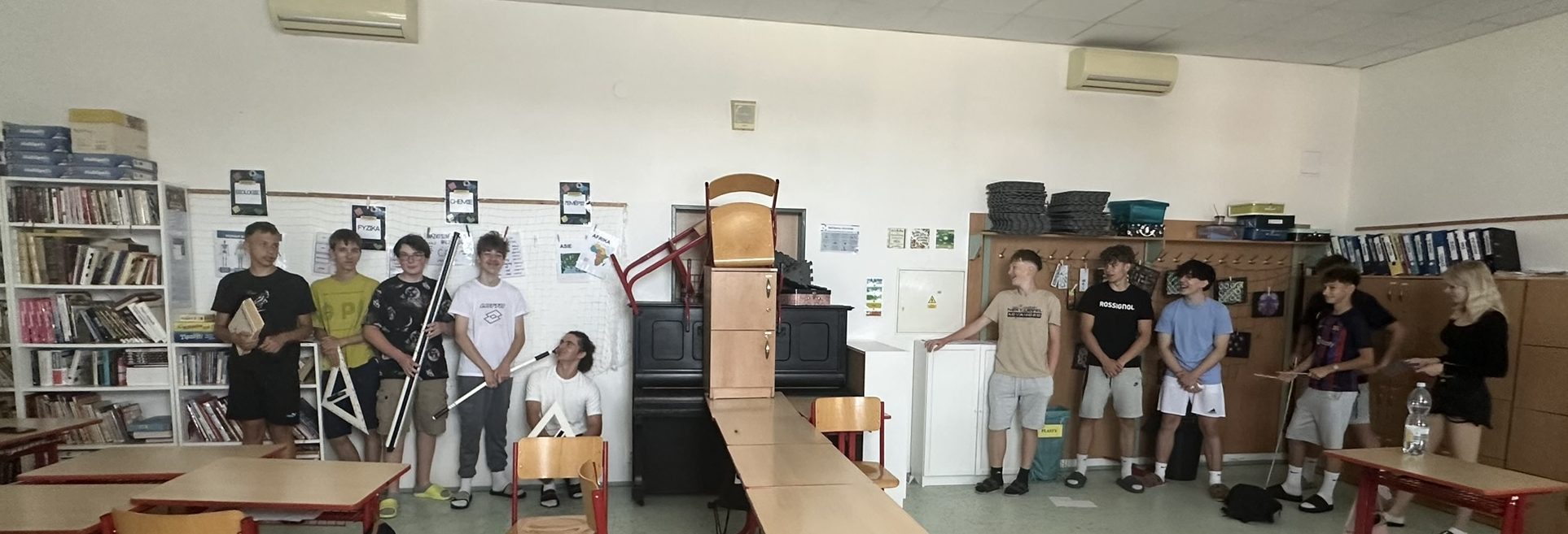 Osmáci z Academic School si vyzkoušeli, jak zvládnout mimořádné ...